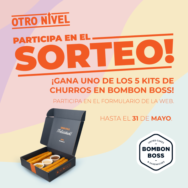 ¡Sorteamos 5 Kits de Churros en Bombon Boss! - Centro Comercial Gran ...